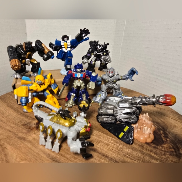 Hasbro | Toys | Transformers Toys Lot Of 8 Hasbro Mini Figures 25in 3in ...